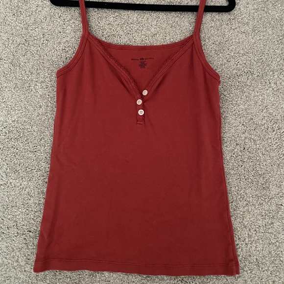Brandy Melville | Tops | Red Brandy Melville Top | Poshmark
